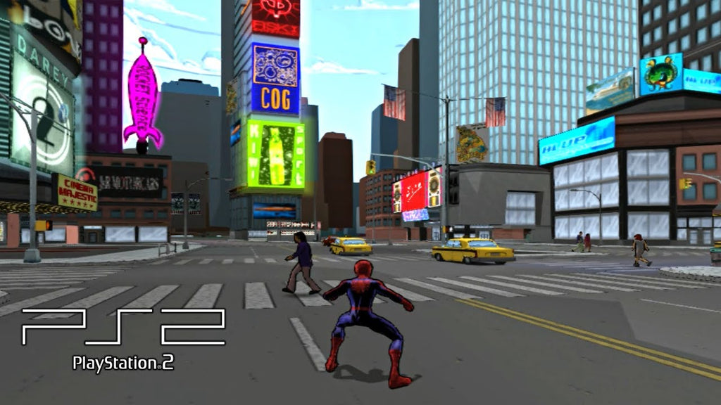 Kjøp Ultimate Spider-man - Playstation 2 spill (PS2) | Level Up Spill